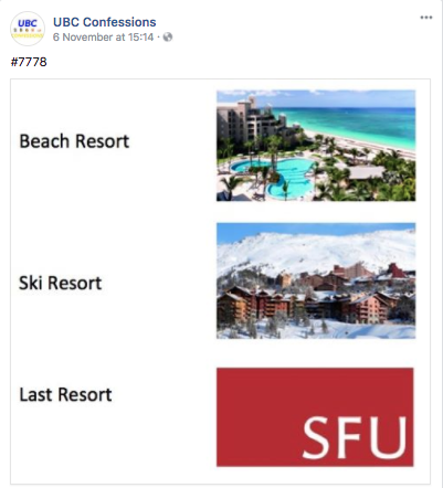 UBC and SFU think they're in a meme war. That's cute. : r/uwaterloo