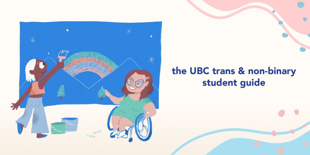 The Trans and Non-binary UBC Guide is by students, for students